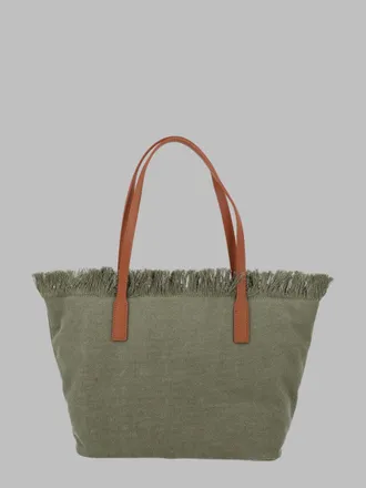 MC2 Saint Barth Womens Shoulder Bag City Green Cotton