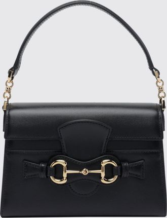 Gucci Horsebit Duomo Mini-Handtasche aus glattem Kalbsleder mit Logo-Detail