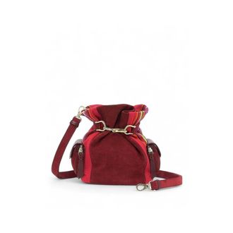CLARIS VIROT Femme, Sacs, Rouge, Taille: ONE Size Lola Sac Seau