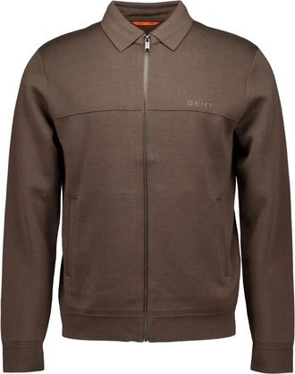 Genti K5106-1840 Strickpullover - - Jackets - Herren - Braun - XL