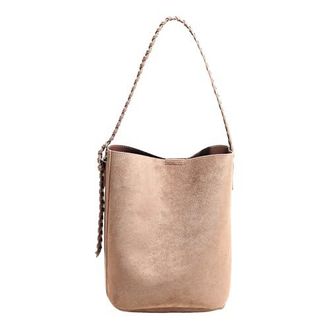 Generic Sac &agrave; bandouli&egrave;re simple en daim synth&eacute;tique pour femme et fille avec sangle r&eacute;glable, couleur unie, sac fourre-tout de grande capacit&eacute; pour voyage, s