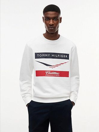 Tommy Hilfiger Sweat &agrave; chevron TH x Cadillac Formula 1 Team