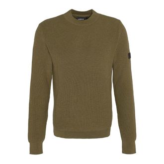 Barbour Homme, Pulls, Vert, Taille: XL Pull col rond intemporel vert
