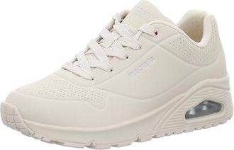Skechers Femme Uno Stand on Air Racine Accueil Chaussures-Femme Baskets-Basses, Off White Durabuck, 41 EU