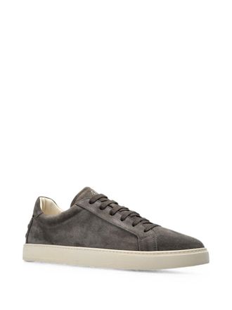 Tod's Suede Lace-Up Sneaker - Grey