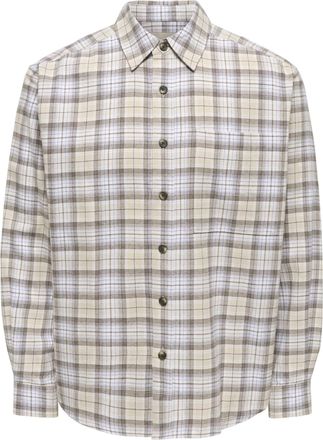 Only & Sons Onsgudmund Loose Ls Checked Shirt Noos
