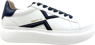 Alexander Smith Homme, Chaussures, Blanc, Taille: 40 EU College Baskets