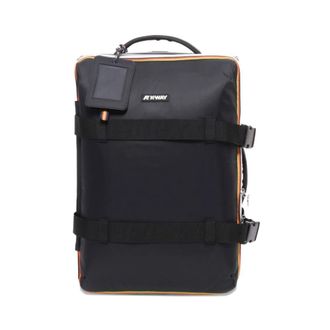 K-Way Schwarzer Koffer mit vier R&auml;dern - - Suitcases - Herren - Schwarzk - ONE SIZE