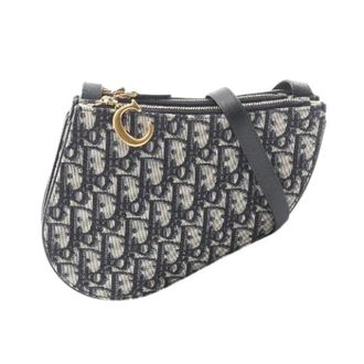 Dior Pre-owned Oblique Canvas Leather Schultertasche - - Pre-owned - Damen - Mehrfarbig - ONE SIZE
