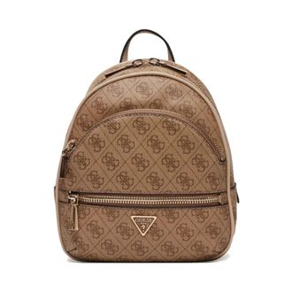 Guess Kompakter Stylischer Rucksack Manhattan II - - Bags - Damen - Braun - ONE SIZE