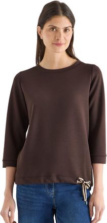 Cecil Soft Touch Shirt Macchiato Brown XXL