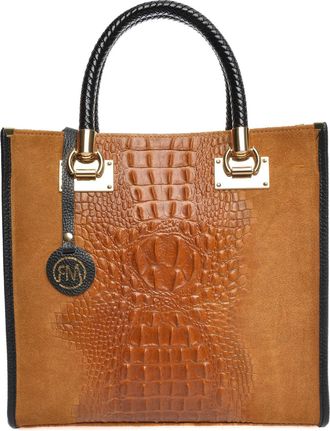 Roberta M Braun Rindsledertasche