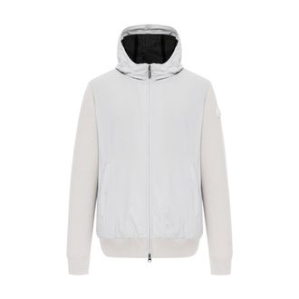 Colmar Homme, Sweatshirts et sweats &agrave; capuche, Blanc, Taille: M Veste Hybride Non Doubl&eacute;e avec Capuche