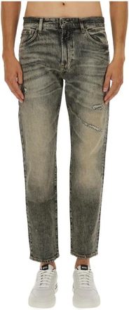 HUGO BOSS Homme, Jeans, Gris, Taille: W31 L32 Jeans droits d&eacute;lav&eacute;s et us&eacute;s
