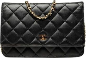 Chanel Pre-owned Wallet On Chain - Femme - Pre-owned - Noir - Taille: ONE Size