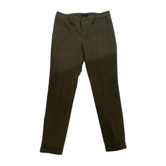 Fay Casual Chinos f&uuml;r Frauen - - Trousers - Damen - Gr&uuml;n - W30