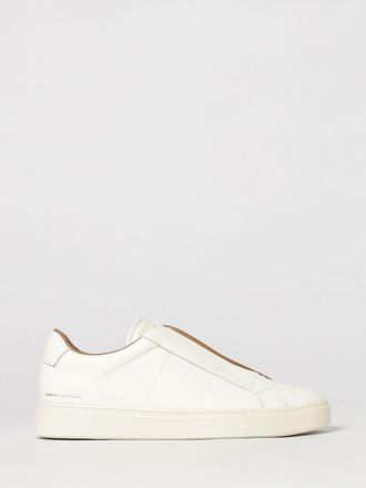 Crime London Baskets Superlight slip-on en cuir avec logo lamin&eacute;