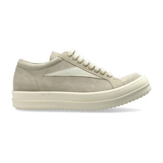 Rick Owens Femme, Chaussures, Beige, Taille: 38 EU Vintage Sneaks Suede Baskets