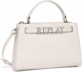 Replay Replay - sac à main avec bandoulière pour femme, Dirty White 002 (blanc), taille unique