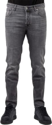 Jacob Cohen Qe015S4286 V3 Jean slim - Homme - Jeans - Gris - Taille: W40