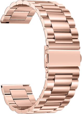 Generic 14/16/18/20/22 mm Metall-Uhrenarmband, Edelstahl-Schnellverschlussarmband f&uuml;r M&auml;nner und Frauen
