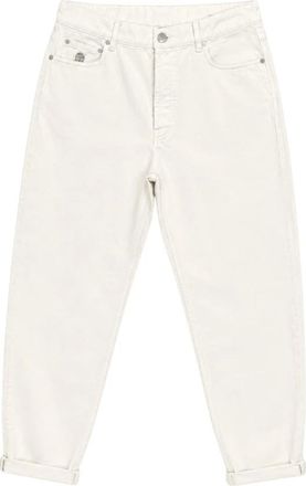Brunello Cucinelli Homme, Jeans, Blanc, Taille: M Jean Droit