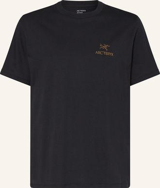 Arc'teryx T-Shirt Kragg schwarz