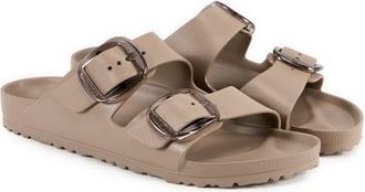 Birkenstock Mules plates Arizona Big Buckle en cuir