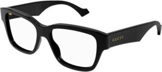 Gucci Rechteckige Brille - - Accessories - unisex - Schwarzk - 52 MM