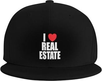 Generic Jadore LImmobilier Femme Homme Casquette De Baseball R&eacute;glable Snapback Chapeau Mode Strapback Cap pour Adulte Camping Golf