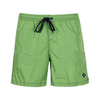 Drumohr Homme, Maillots de bain, Vert, Taille: 2XL V&ecirc;tements de Mer Verts Short Taille &Eacute;lastique
