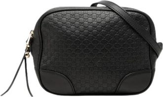 Gucci Pre-owned Vintage Crossbody Bag - - Pre-owned - Damen - Schwarzk - ONE SIZE