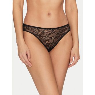Guess Klassischer Damenslip O5RE09 KBGT0 Schwarz Regular Fit