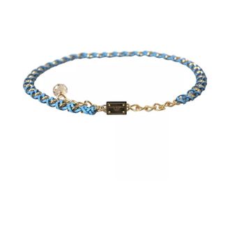 Dolce & Gabbana Damen, Accessories, Blau, 80 CMGröße