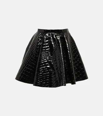 Alaia Alaïa Mini-jupe embossée