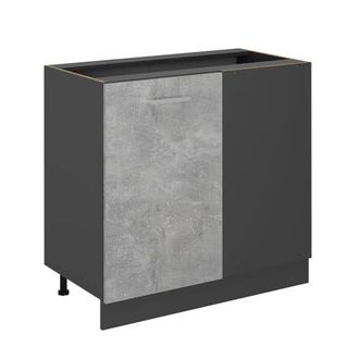 Vicco Meuble dangle R-Line, Béton, 86cm sans PT