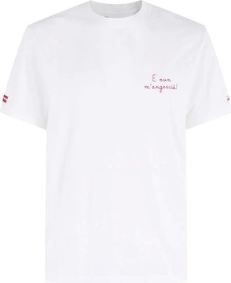 MC2 Saint Barth t-shirt Arnott à broderies - Blanc