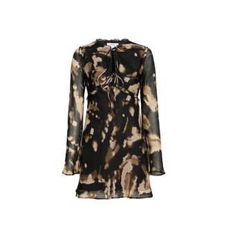 Topshop Robe courte imprim&eacute;e