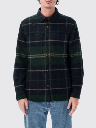 Barbour Surchemise Woodlane en laine m&eacute;lang&eacute;e &agrave; motif tartan avec poches plaqu&eacute;es