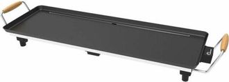 Little Balance Little Balance 8741 Elektrische Grillplatte schwarz und Edelstahl