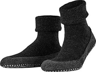 Falke Cosyshoe M Hp laine picots sur la semelle 1 paire, Chaussettes Chaussons Homme, Gris Anthracite Melange 3080, 41/42 EU