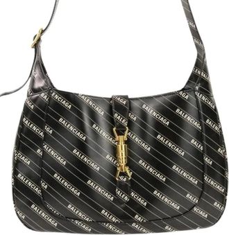 Gucci Pre-owned Balenciaga The Hacker Project Jackie 1961 Medium Shoulder Bag - Femme - Pre-owned - Noir - Taille: ONE Size