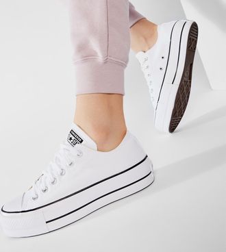 Converse Sneakers aus Stoff Converse Chuck Taylor All Star Lift Ox 560251C Wei&szlig;