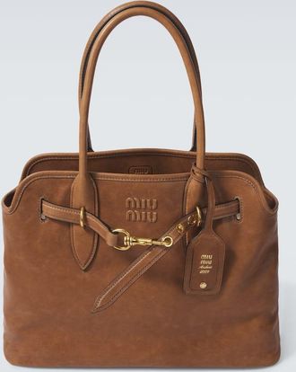 Miu Miu Tote Aventure aus Leder