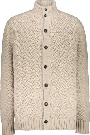 Fedeli Homme, Pulls, Beige, Taille: 5XL Cardigan &Eacute;l&eacute;gant