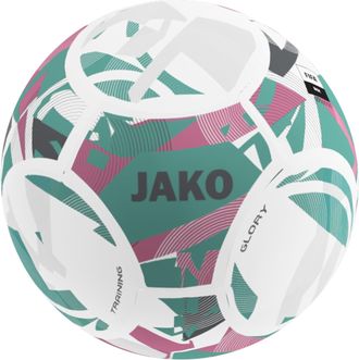 Jako Trainingsball Glory, weiß/Rose/cool Gray, 5