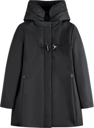 Fay Manteau &agrave; brandebourgs - Femme - Manteaux - Bleu - Taille: 36 FR