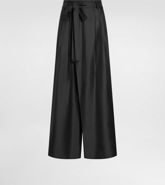 Dolce & Gabbana Hose Aus Seidentwill - Mann Hosen Und Shorts Schwarz 52