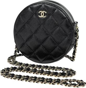 Chanel Sac port&eacute; &eacute;paule Matelass&eacute; Pre-owned - Femme - Pre-owned - Noir - Taille: ONE Size