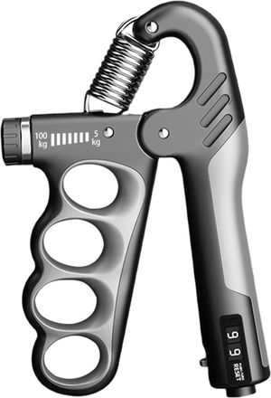 Generic Handgelenk-Expander zur Stressabbau und Fingertraining,verstellbarer Widerstand, Handgrifftrainer 5-100 kg, Kraft&uuml;bungsger&auml;t f&uuml;r Muskelaufbau, Handthe